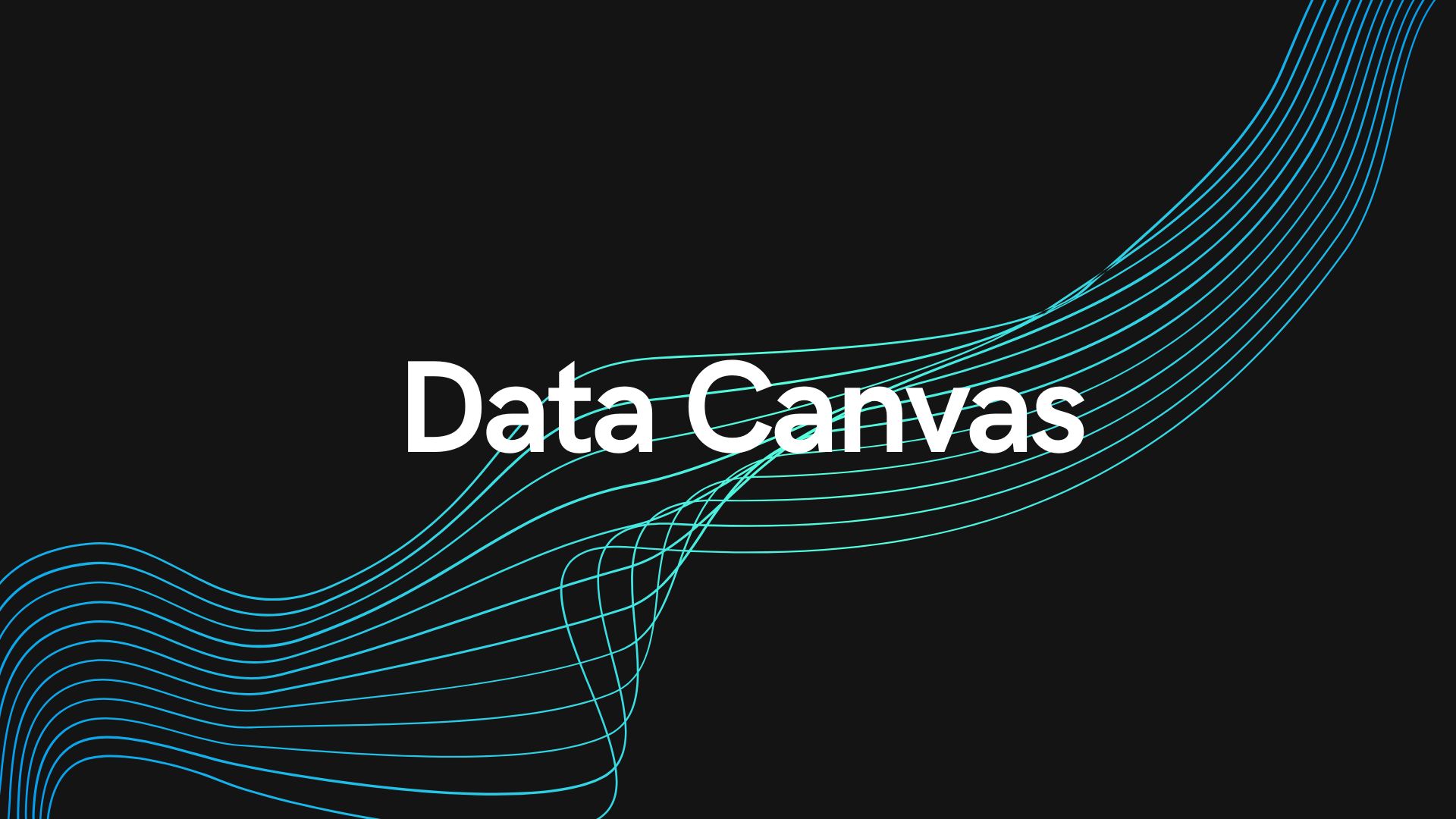Data Canvas | Data Driven Knowledgebase