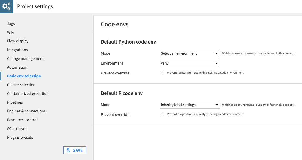 Dataiku DSS で始める “仮想環境” 入門 ~Code Env の作り方と切り替え方~ | Data Driven Knowledgebase